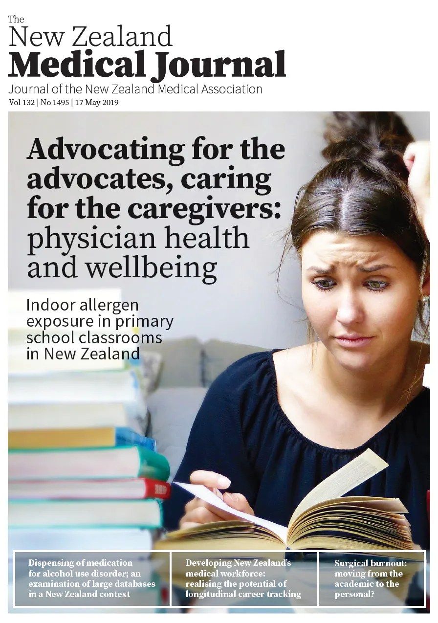 Vol. 132 No. 1495 - The New Zealand Medical Journal