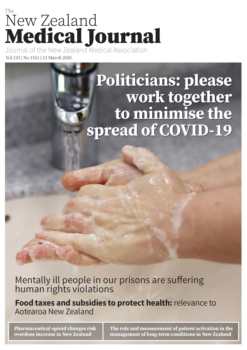 Vol. 133 No. 1511 - The New Zealand Medical Journal