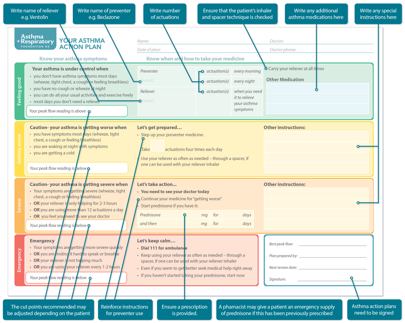 Asthma and Respiratory Foundation NZ Adolescent and Adult Asthma ...