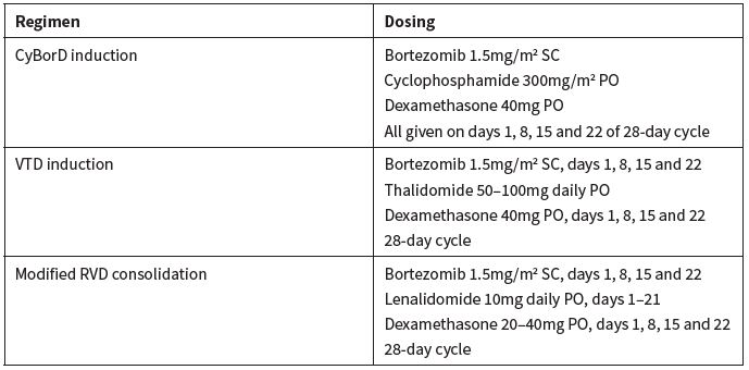 Consensus statement on the treatment of transplant-eligible patients ...