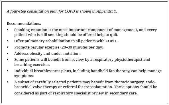 New Zealand COPD Guidelines: Quick Reference Guide - The New Zealand Medical Journal