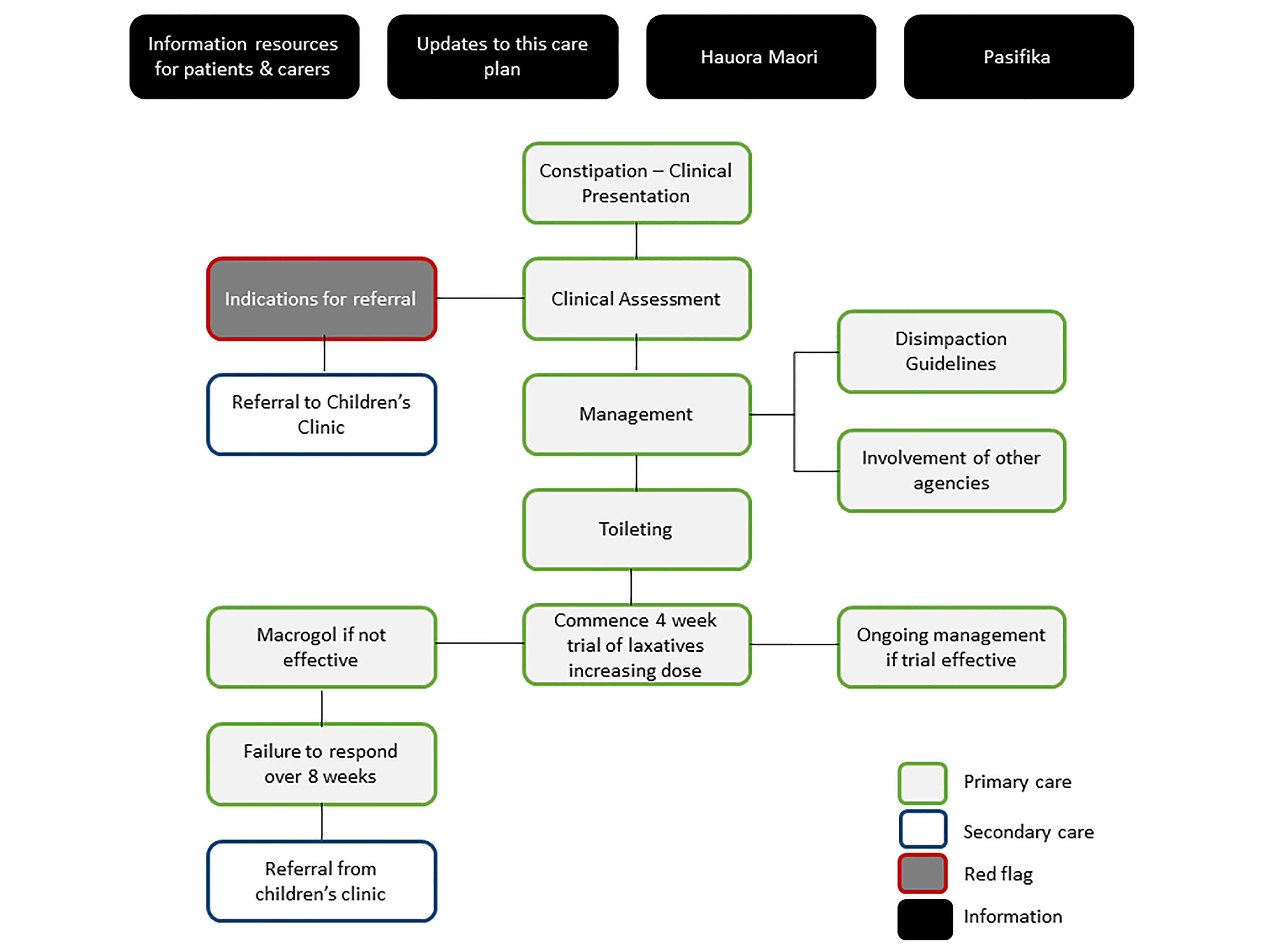Care planning, diagnosis and management in paediatric functional ...