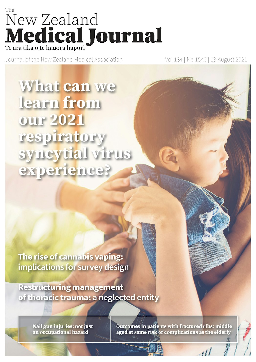 Vol. 134 No. 1540 - The New Zealand Medical Journal