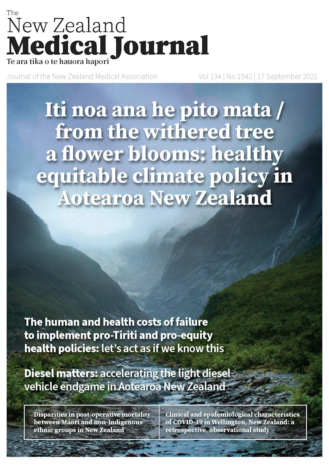 Vol. 134 No. 1542 - The New Zealand Medical Journal