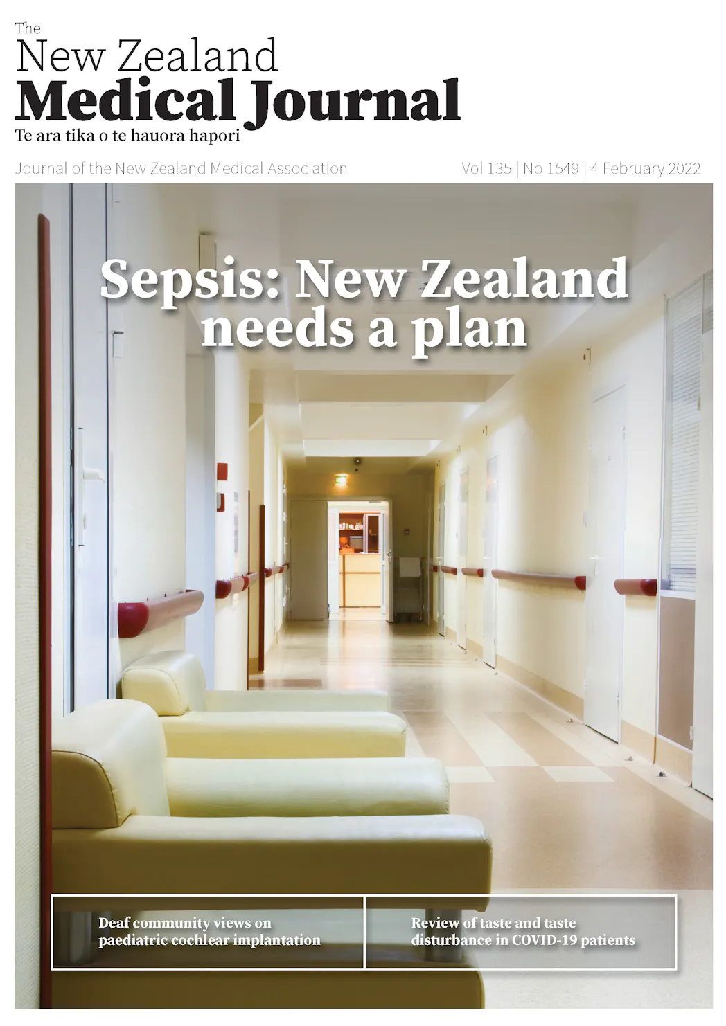 Vol. 135 No. 1549 - The New Zealand Medical Journal
