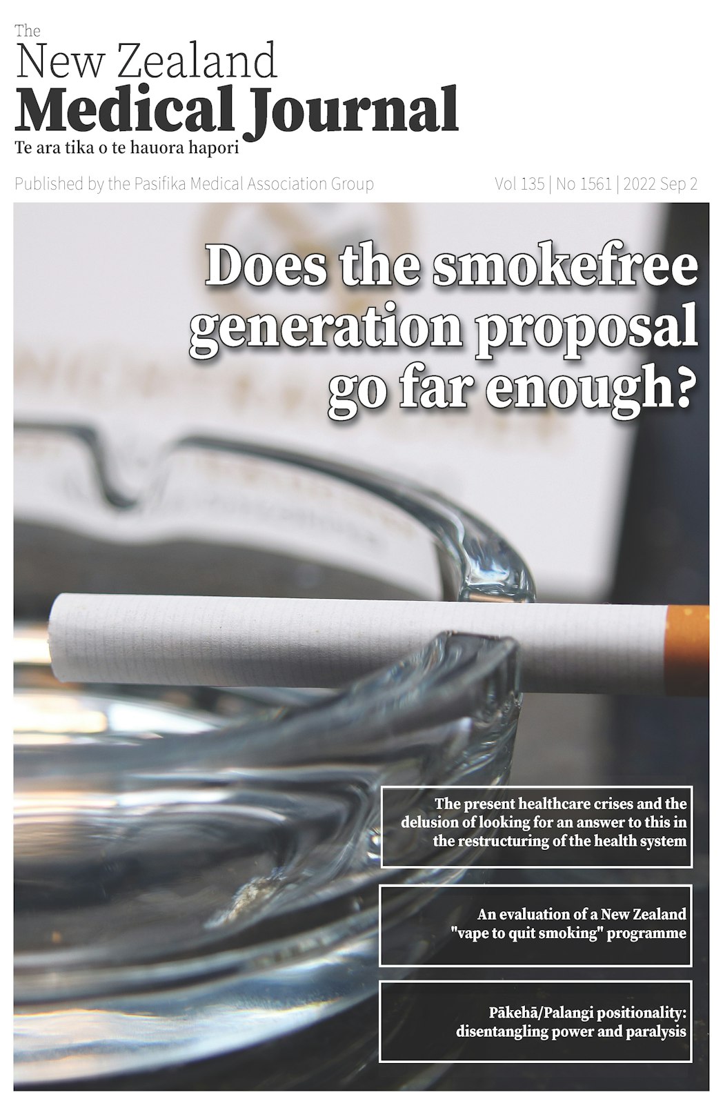 Vol. 135 No. 1561 - The New Zealand Medical Journal