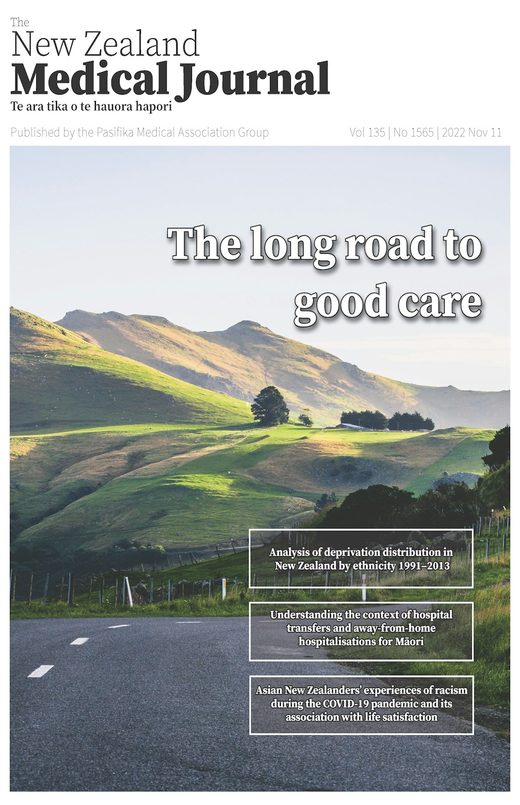 Vol. 135 No. 1565 - The New Zealand Medical Journal