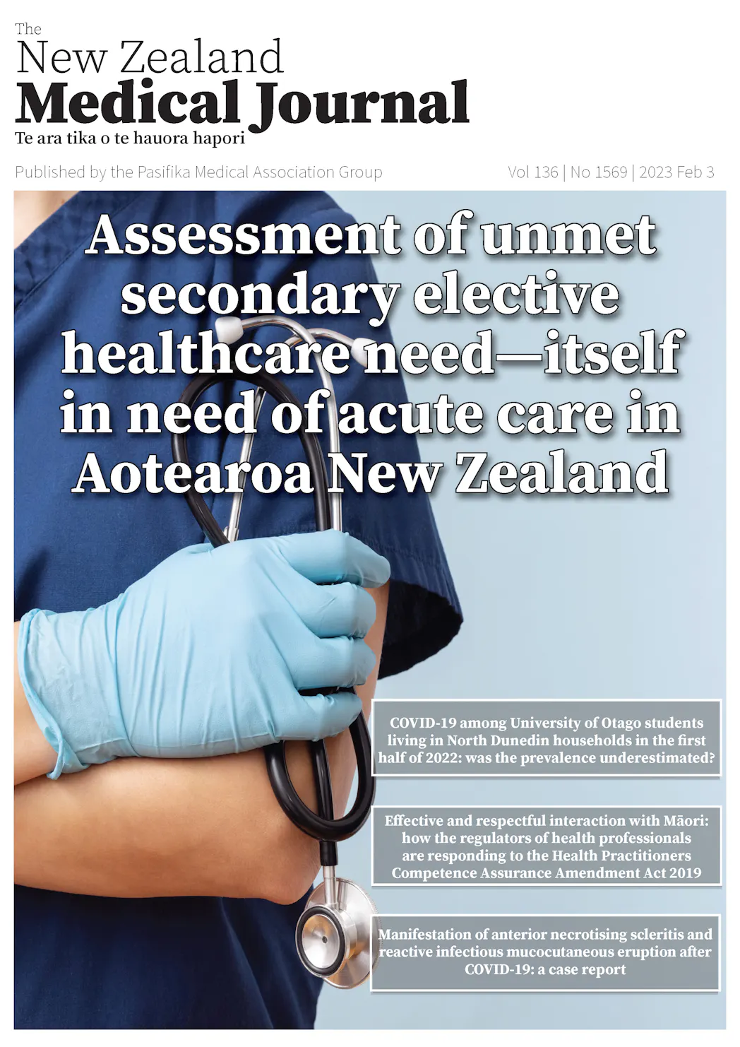 Vol. 136 No. 1569 - The New Zealand Medical Journal