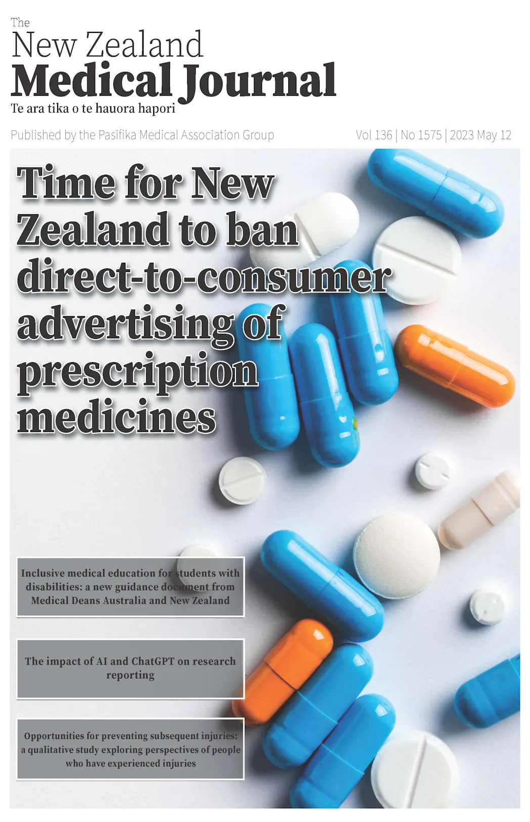 Vol. 136 No. 1575 - The New Zealand Medical Journal