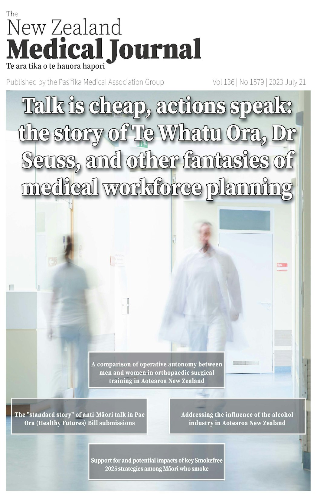 Vol. 136 No. 1579 - The New Zealand Medical Journal