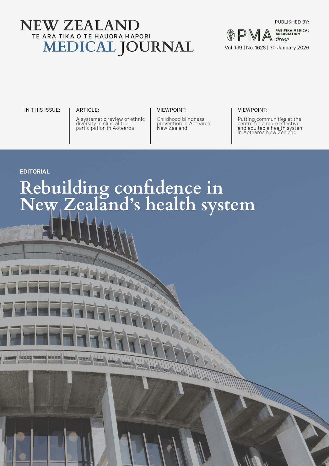 Vol. 139 No. 1628 - The New Zealand Medical Journal
